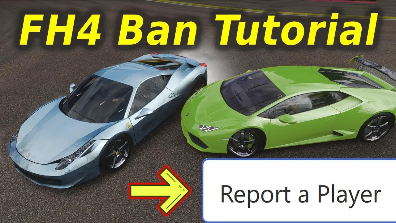 How to get anyone banned by abusing report system - Forza Horizon 4 Ban ...