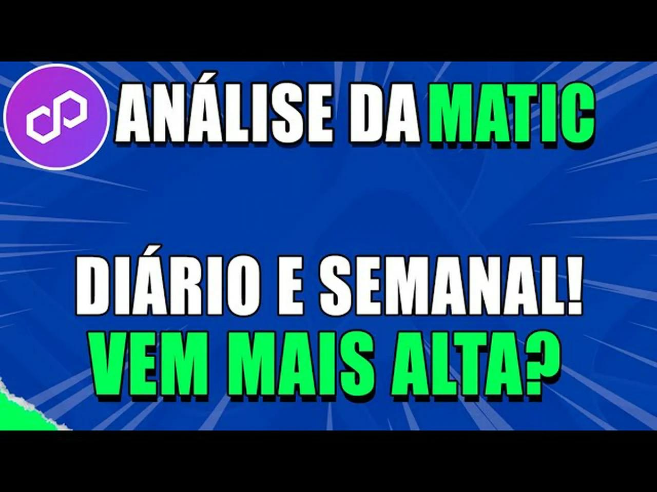 POLYGON MATIC🔥 ANÁLISE COMPLETA DO DIARIO AO SEMANAL! 🟢 ANÁLISE MATIC HOJE