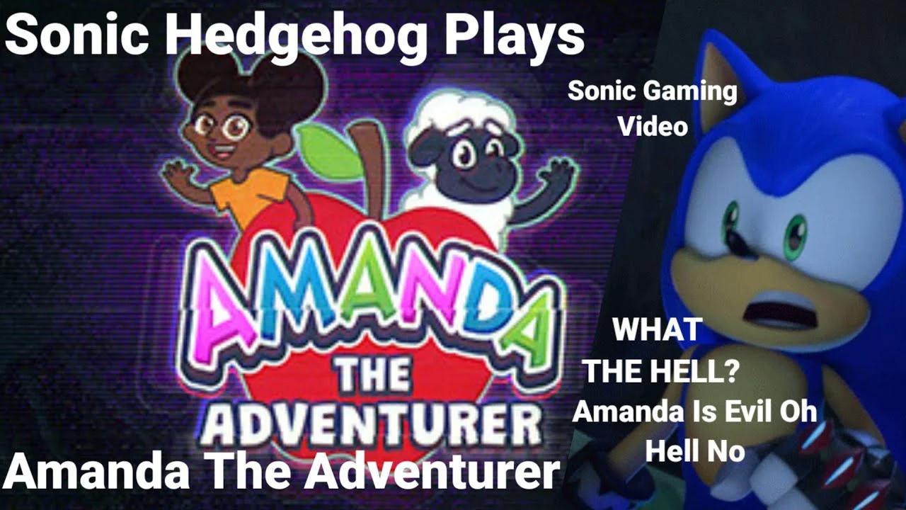 Sonic Gaming Sonic Hedgehog Plays Amanda The Adventurer (ROBLOX)