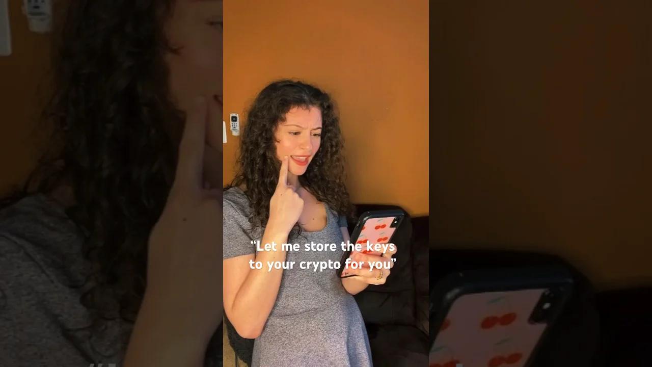 THIS IS A HARD PASS FOR ME! DO NOT DO THIS! #bitcoin #missteencrypto # ...