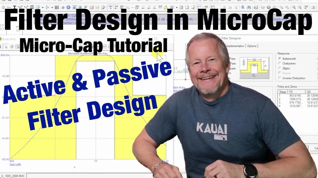 Passive and Active Filter Design another MicroCap Tutorial