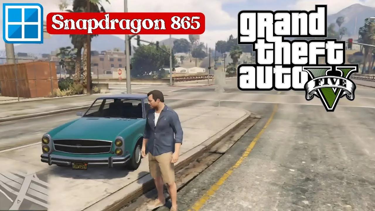 Grand Theft Auto V | Android Winlator | Snapdragon 865 Overclock