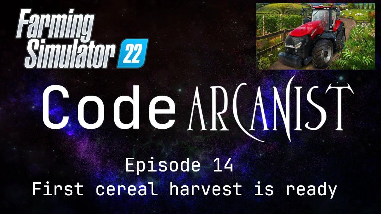 First cereal harvest is ready!! | Farming Simulator 22 | Episode 14