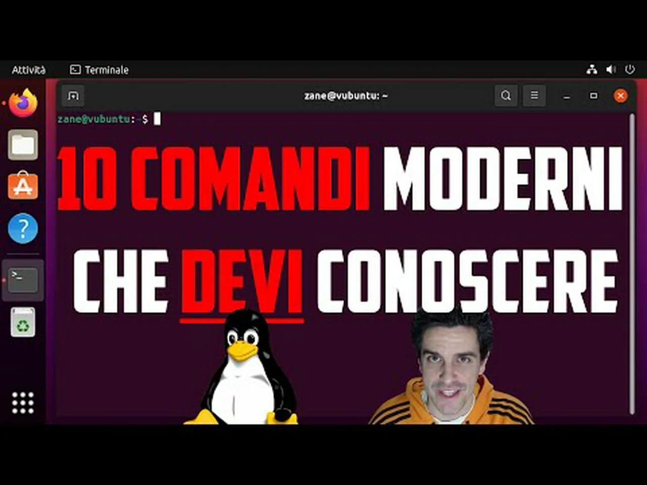 🐧 10 COMANDI LINUX MODERNI CHE DEVI CONOSCERE (nel 2022)