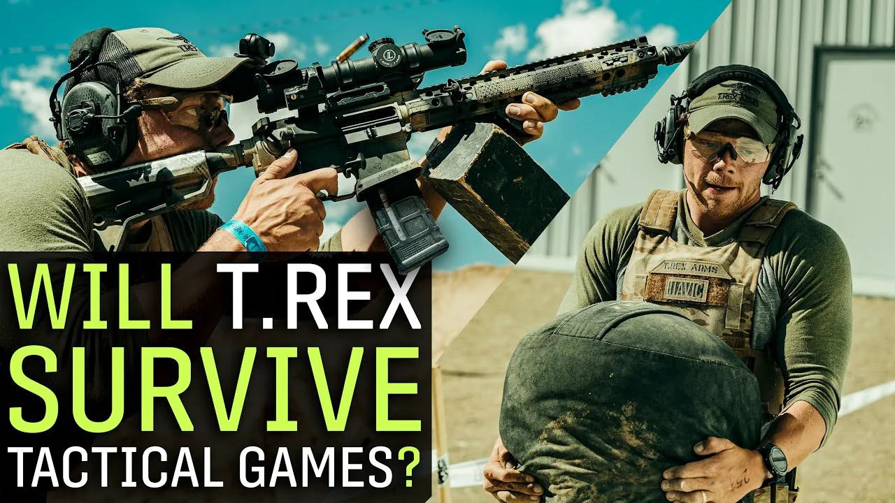 Brandon From T.REX ARMS Throws Down At Two Tactical Games Events