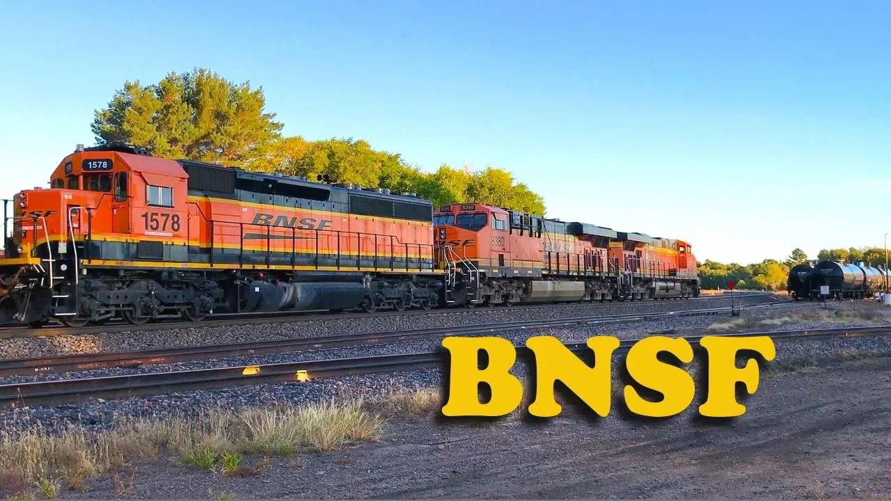 BNSF Westbound Manifest with Horn Salute