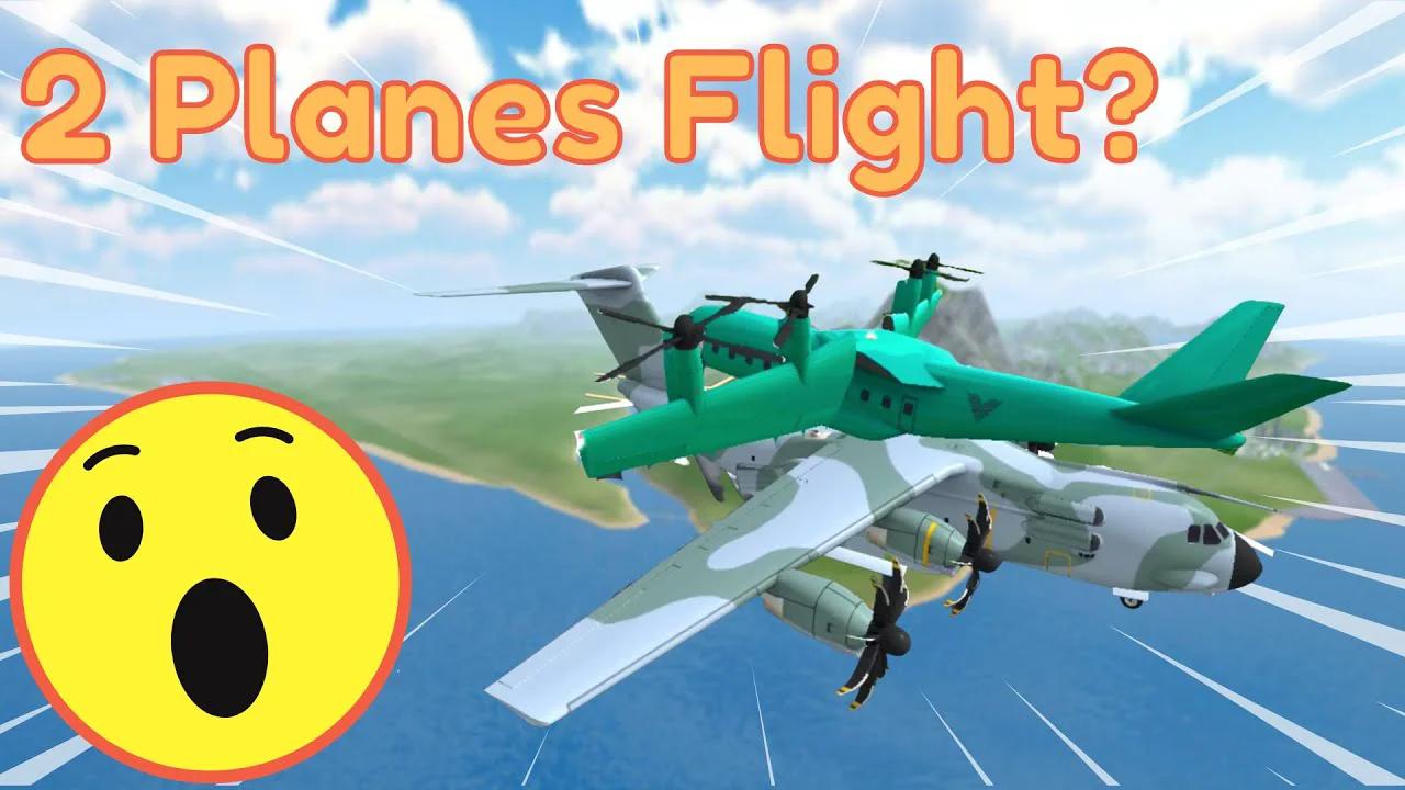 2 AIRCRAFT STACKED: CAN WE FLY? | TFS Challenge