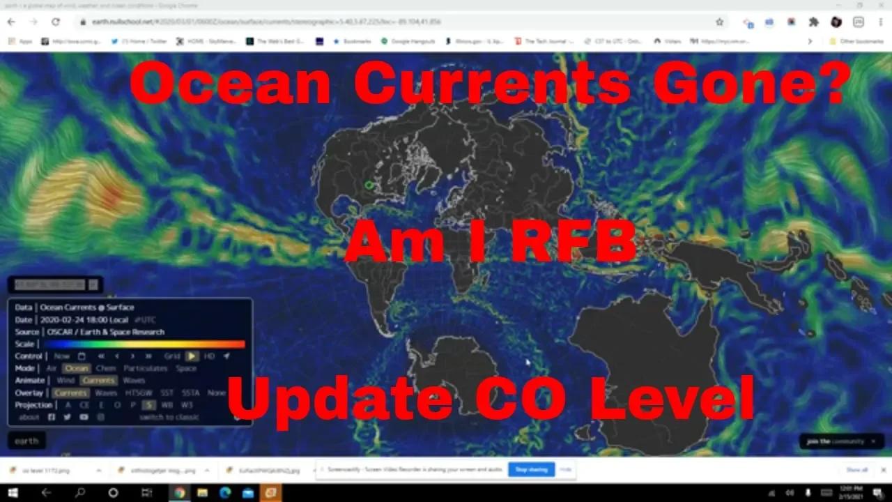 The Ocean Currents are Gone? Am I RFB & CO Level Update East Coast USA ...
