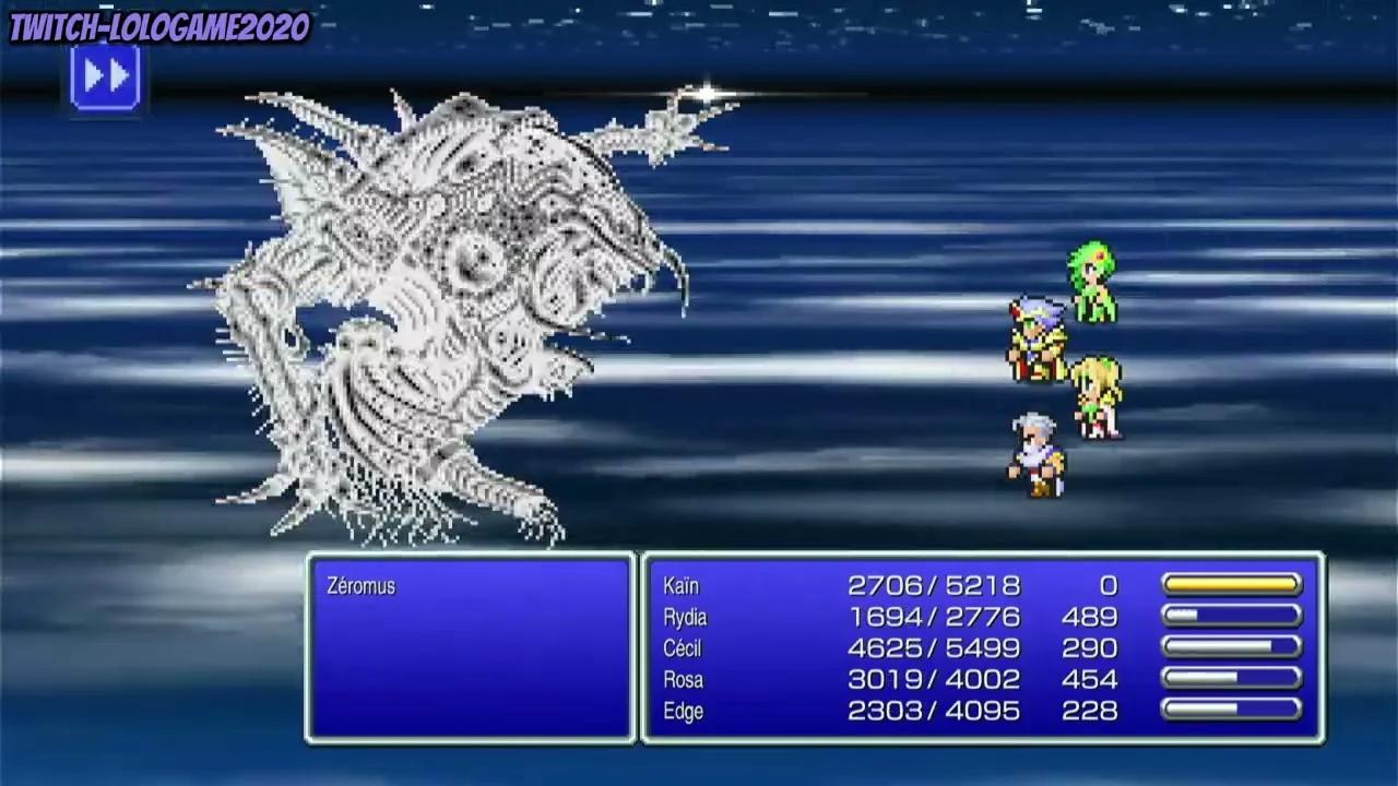 FinalFantasy IV PIXEL REMASTER - Boss Zéromus