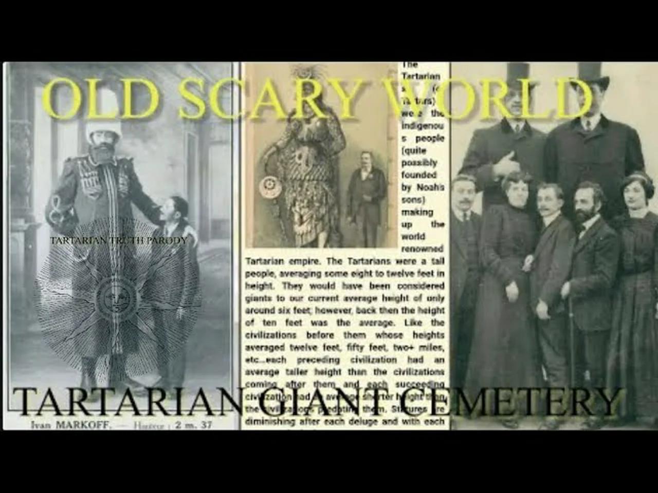 Tartarian Cemetery. Tartarian Giants. ASMR. Binaural Music. Nobody born ...
