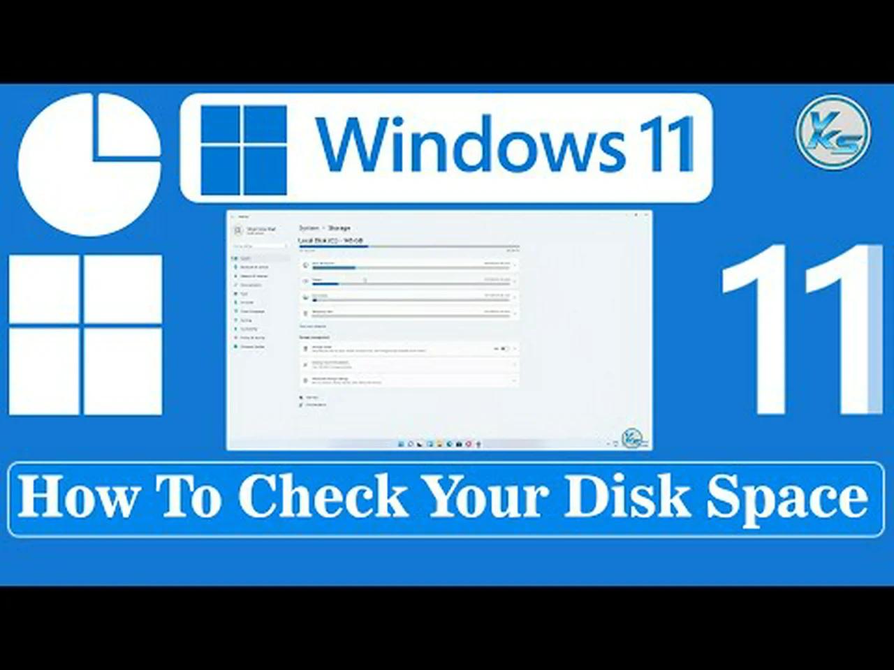 How To Check Your Disk Space in Windows 11