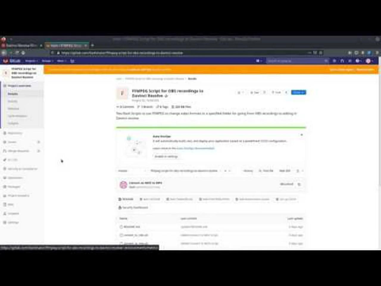 Updated Ffmpeg Scripts For Obs Recordings In Davinci Resolve Multi