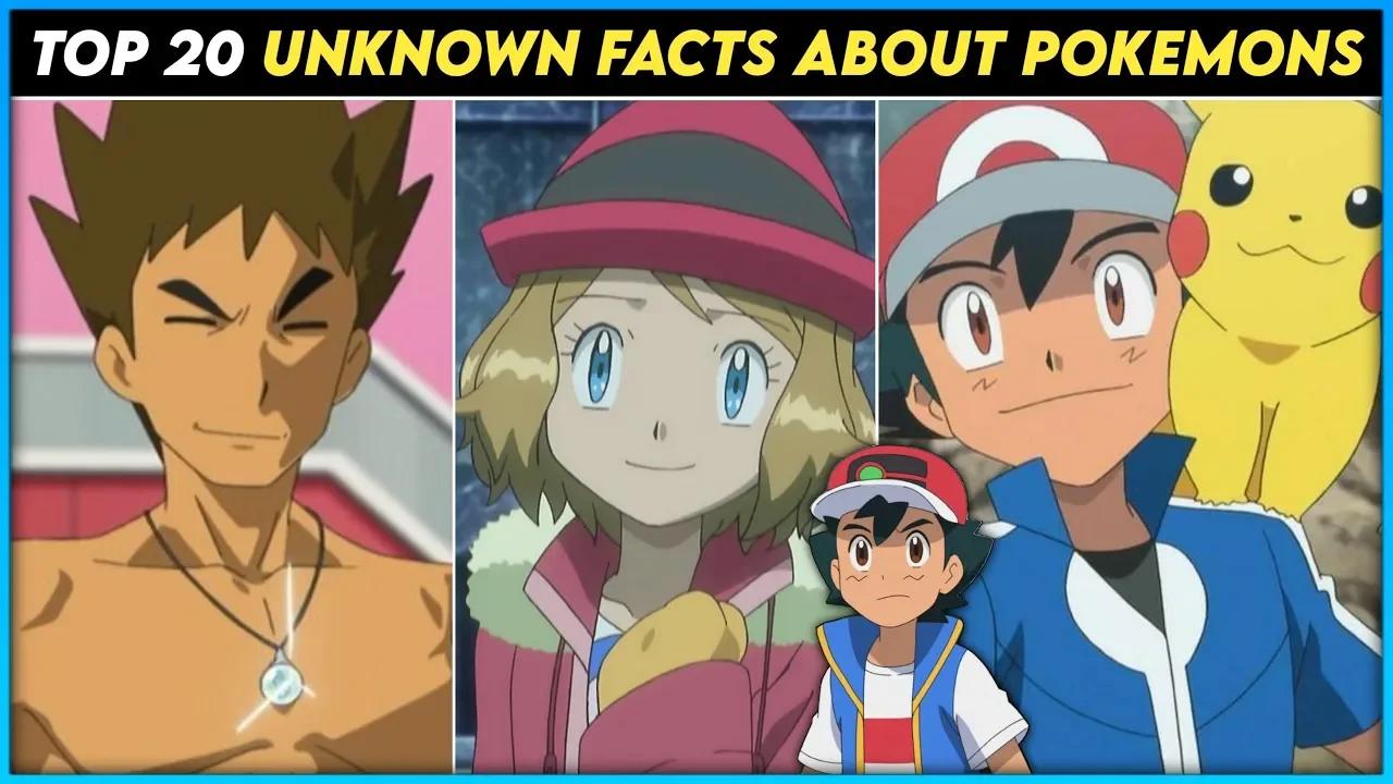 Top 20 Unknown Pokemon Facts | 20 Interesting Pokemon Facts | 20 ...