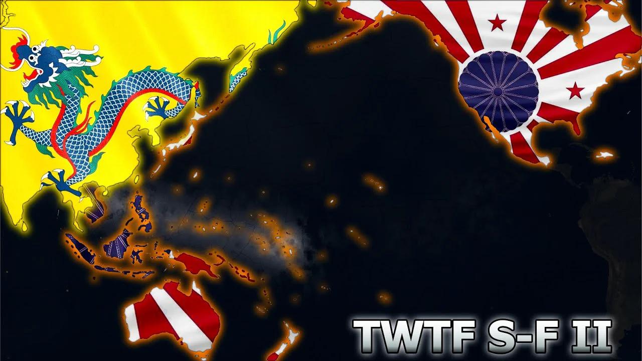 Pacific Federation vs Greater China / TWTF S-F II - HOI4 Timelapse