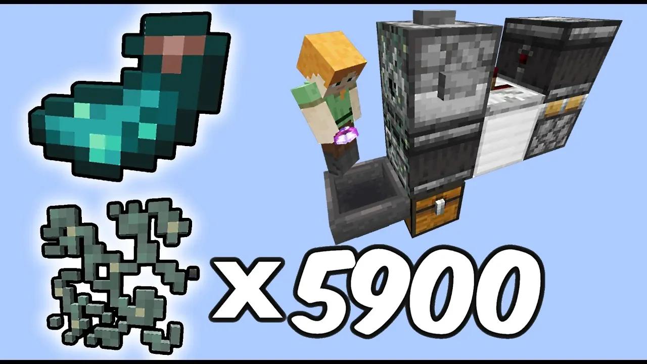 Minecraft Automatic Lichen and Glow Ink Farms!