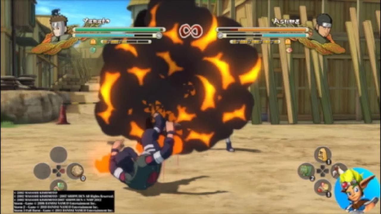 Naruto Shippuden Ultimate Ninja Storm 3 Free Battle Yamato vs Asuma