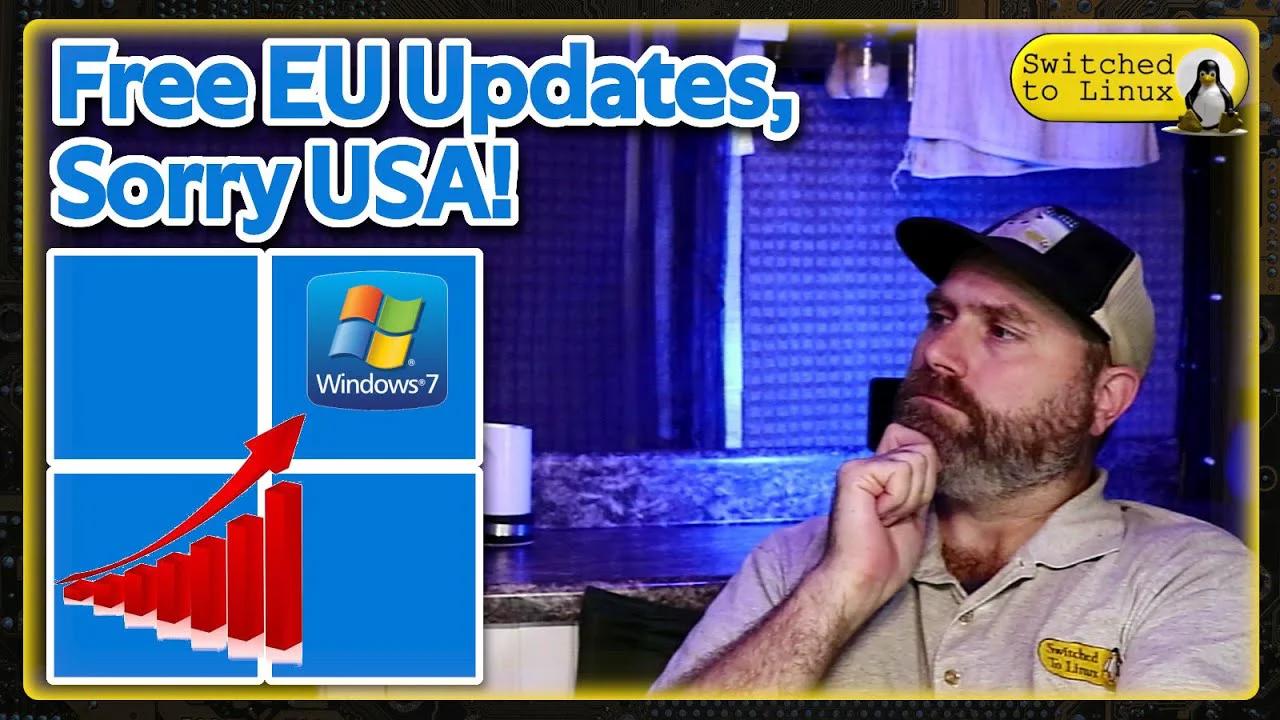 Free Updates in EU and Windows 7 on the Rise?