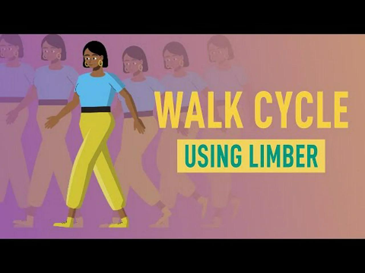 Easy Walk cycle in After Effects Using Limber