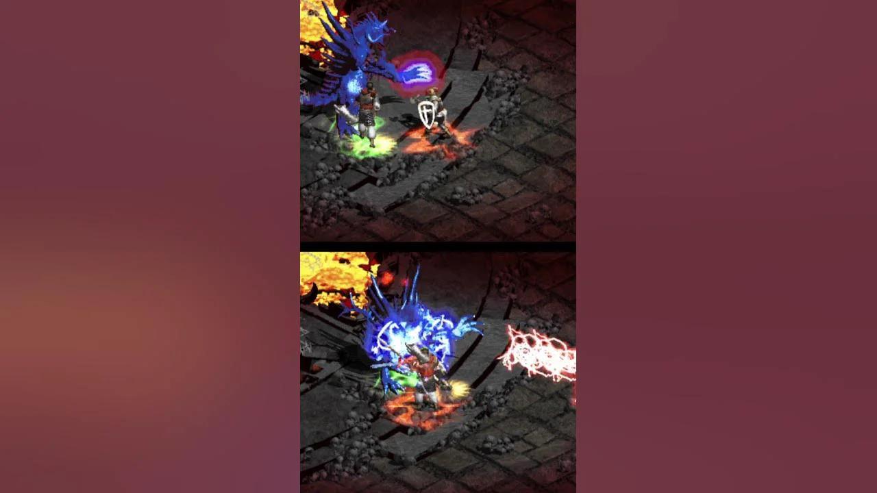 Diablo 2 - Death vs Grief - Zealot Paladin #shorts #d2versus