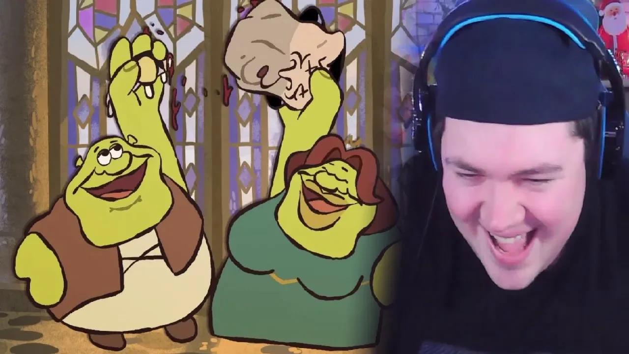 REAKTION auf The Ultimate “Shrek” Recap Cartoon | DEU