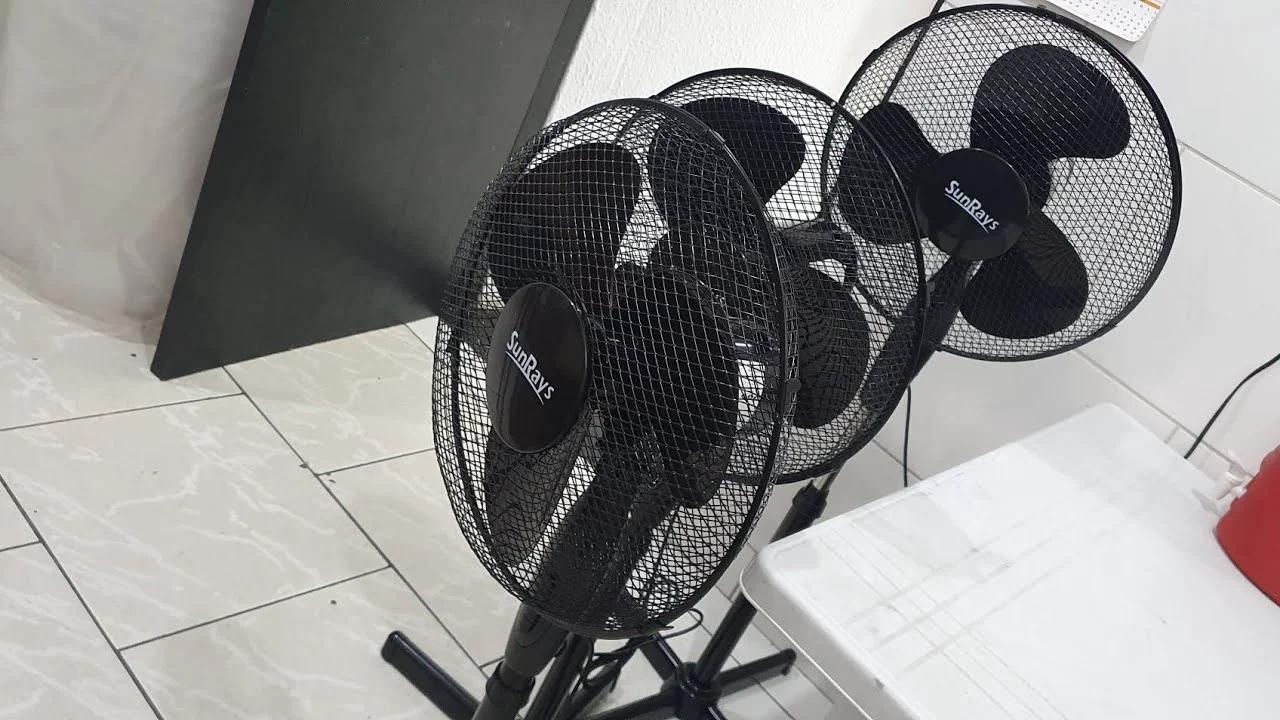 Como Montar Instalar Ventilador SunRays Tutorial Completo Fácil