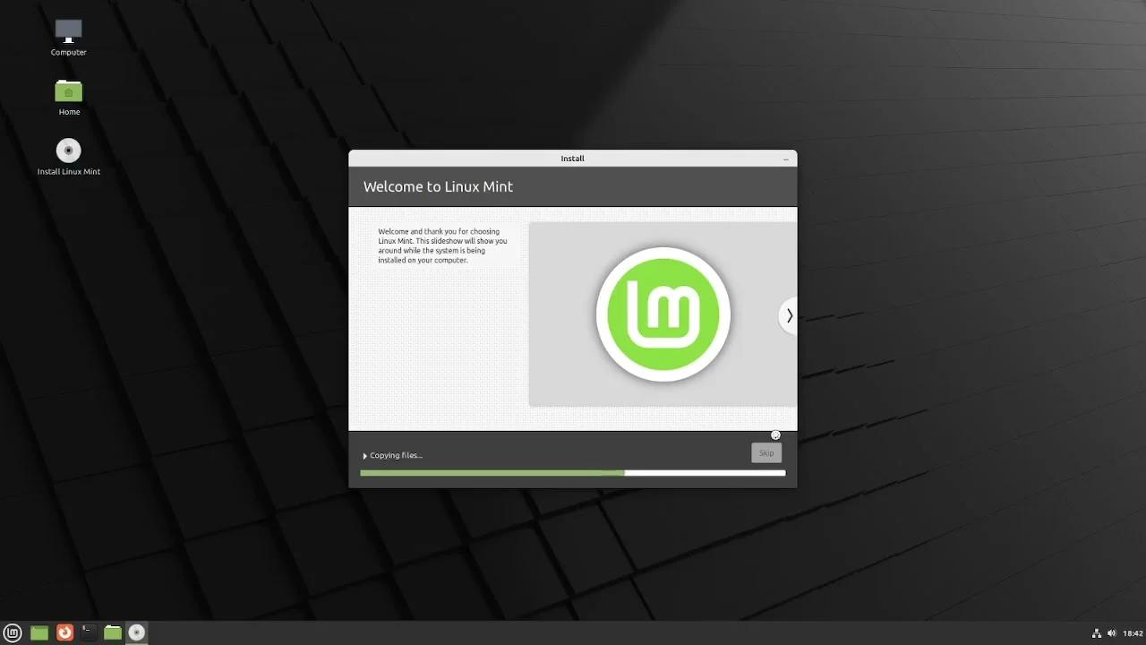 Linux Mint Install