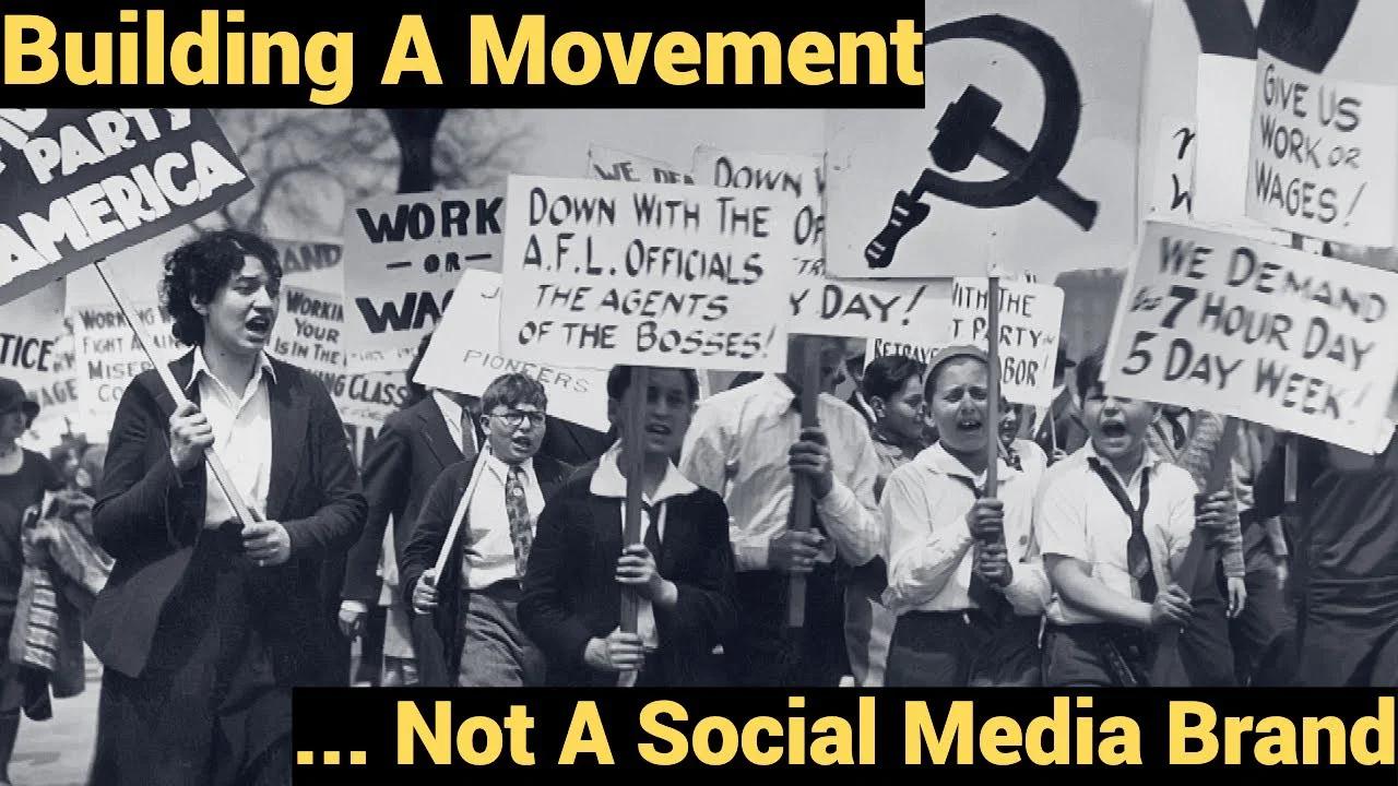 Building a movement ....not a social media brand