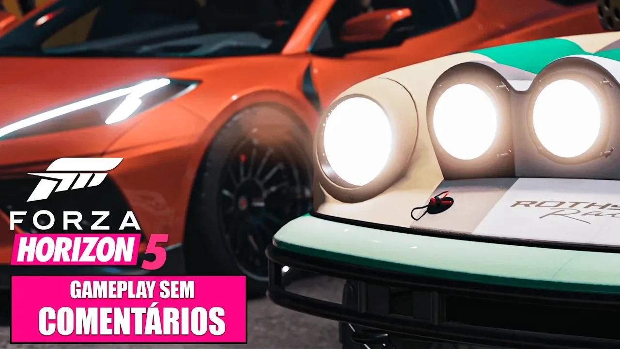 FORZA HORIZON 5: A PRIMEIRA MEIA HORA - Gameplay Sem Comentários [PT-BR]