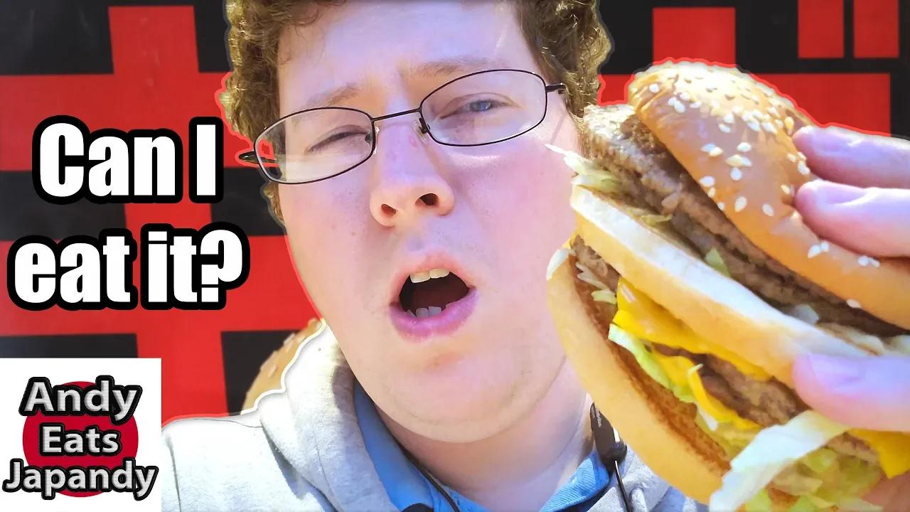 McDonald's Giga Big Mac In Japan!!