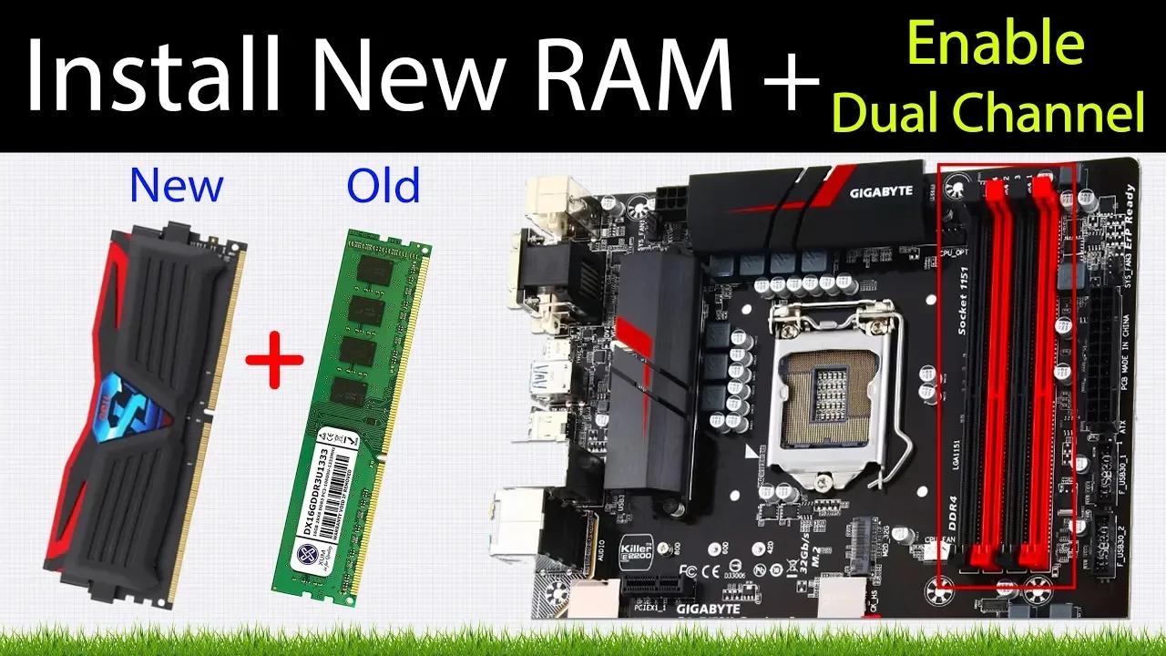 How to Configure and Enable RAM for Dual Channel Mode, Upgrade and ... How to Configure and Enable RAM for Dual Channel Mode, Upgrade and ...
