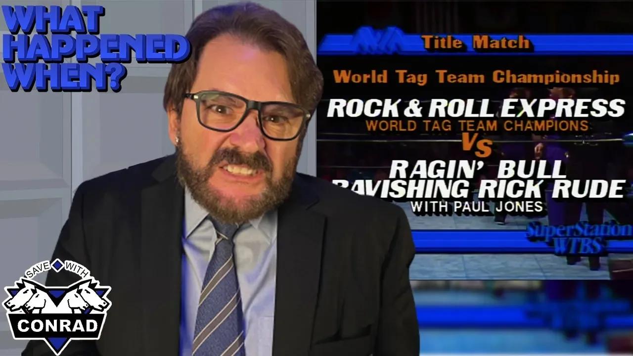 Tony Schiavone calls Rock n Roll Express vs Ragin Bull & Rick Rude