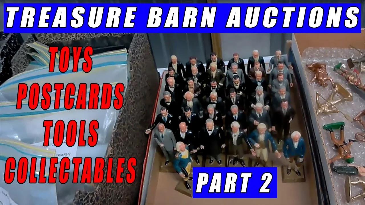 Treasure Barn Auctions - Collectibles - Vintage Toys - Postcards