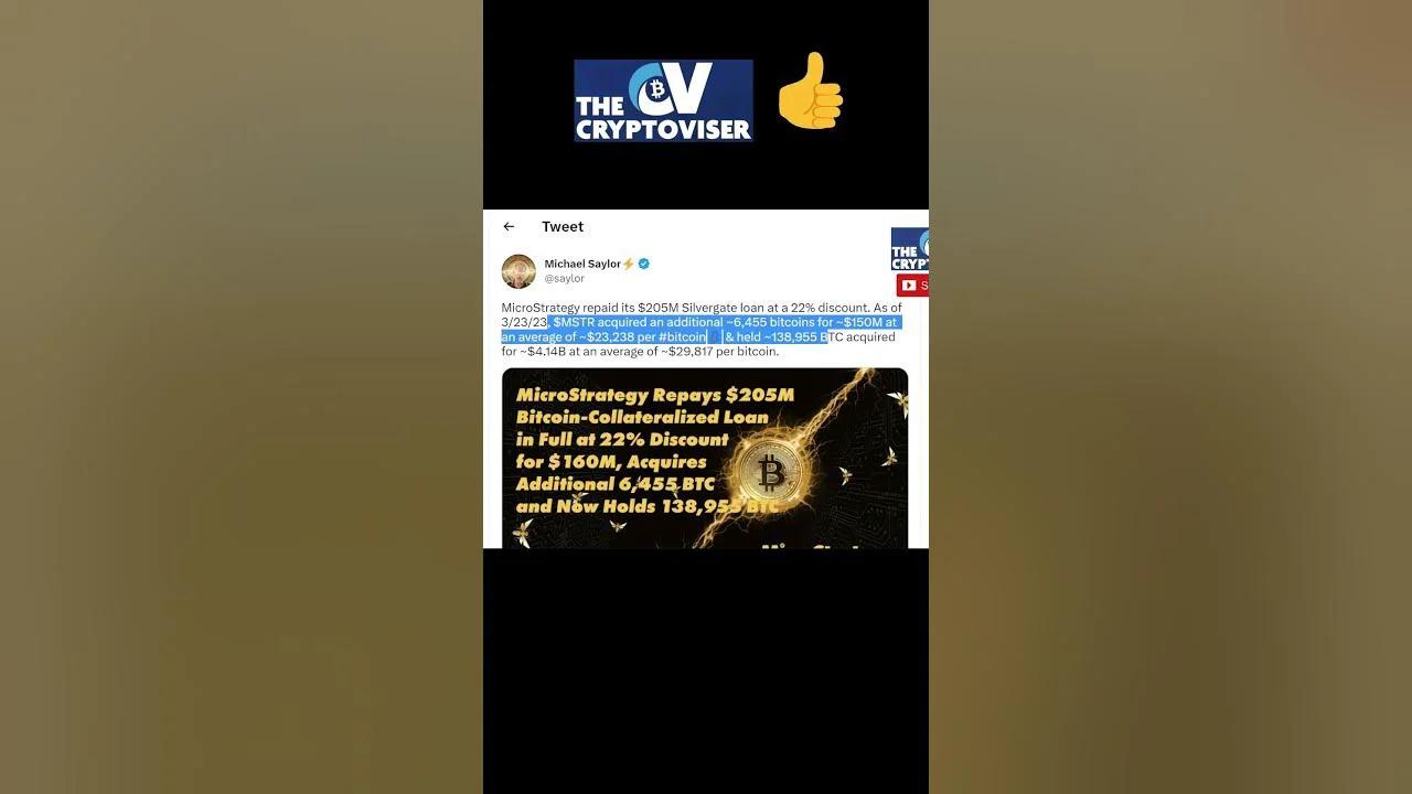 BUYING 139,000 BITCOIN