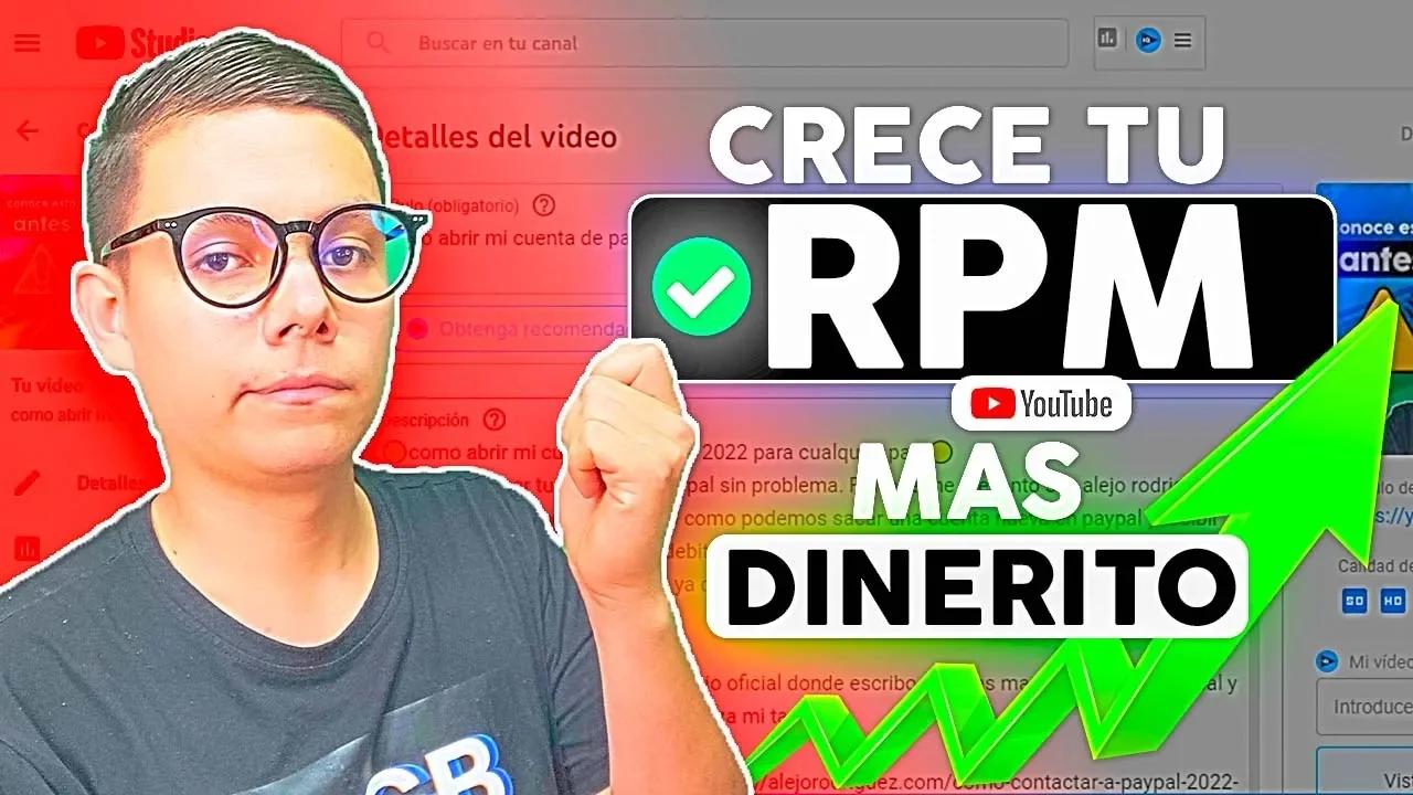 Cómo subir el RPM en 🔴 YouTube 🔥#2
