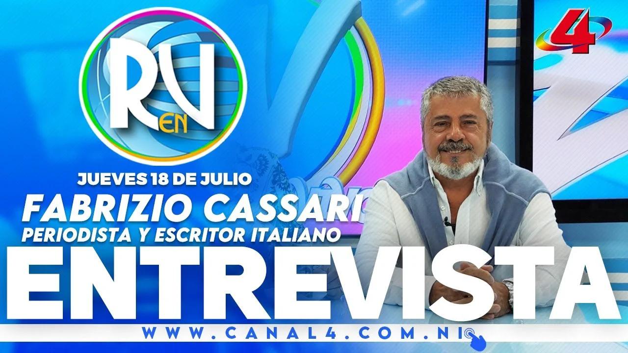 Fabrizio Cassari, periodista y escritor italiano l Revista En Vivo – 18 ...