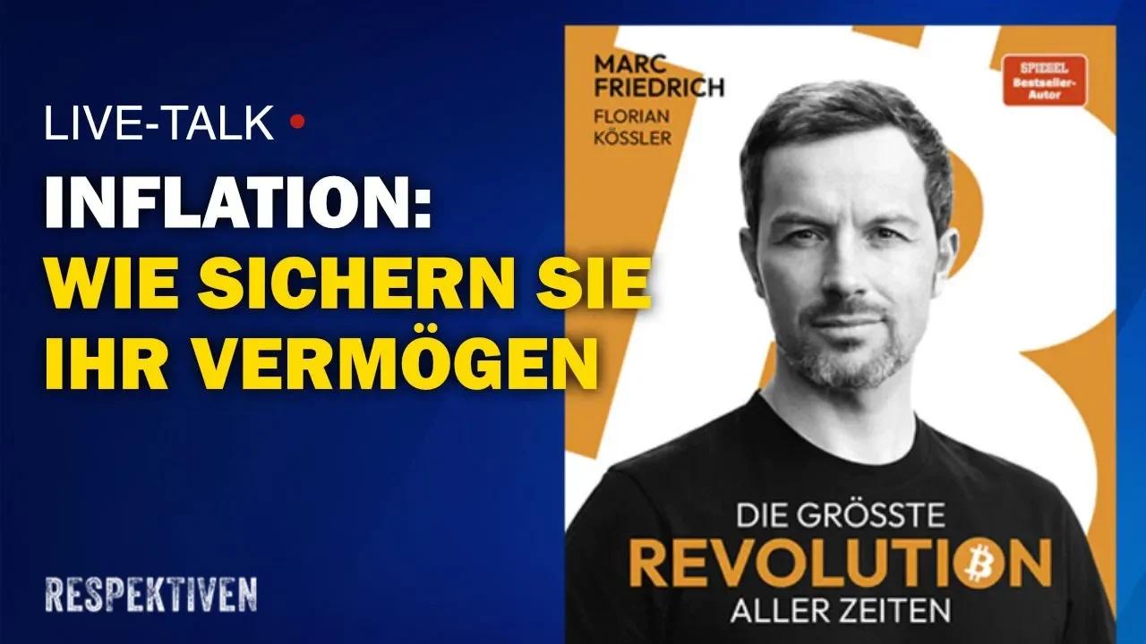 „Die größte Revolution aller Zeiten": Livetalk mit Marc Friedrich über sein neues Buch (TRAILER)