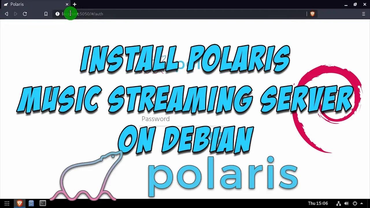 Install Polaris Music Streaming Server on Debian