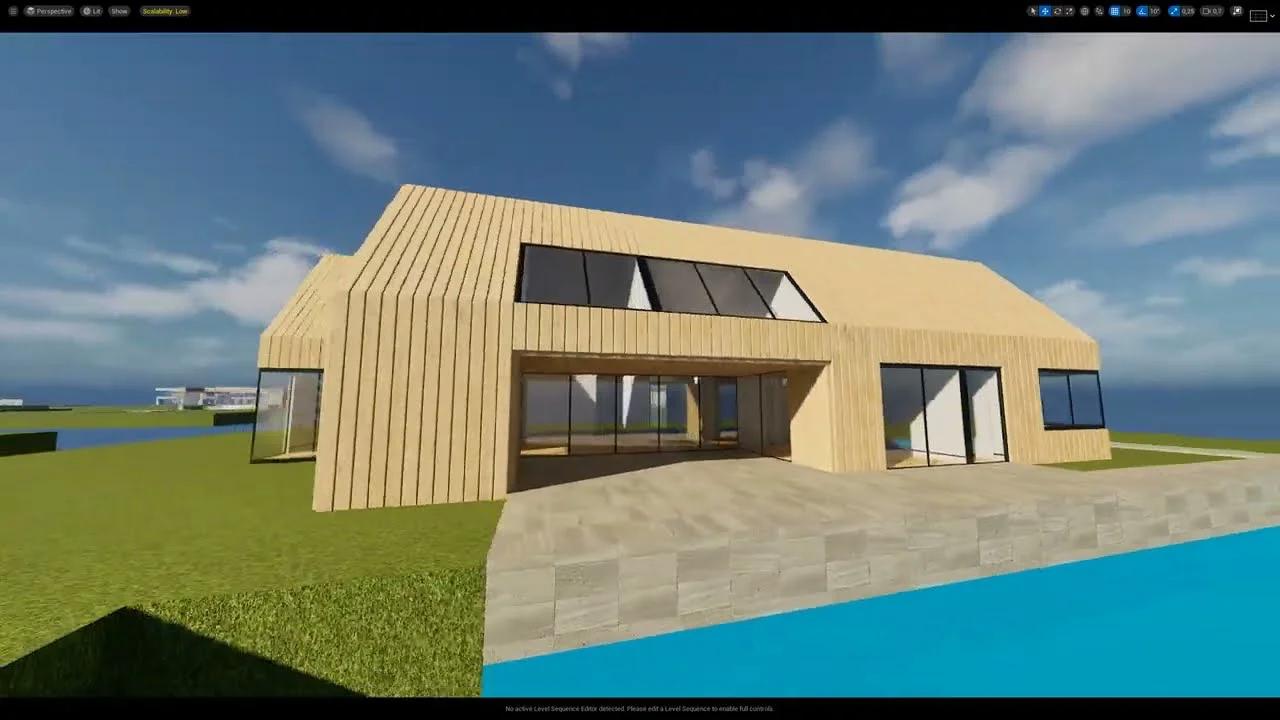 2025 Modern house pack Unreal Engine test
