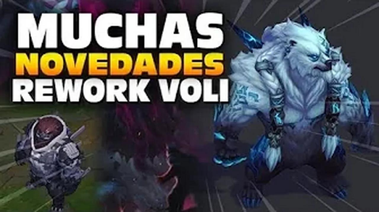 NOVEDADES EN EL REWORK DE VOLIBEAR | VOLIBEAR IN GAME - HABILIDADES ...