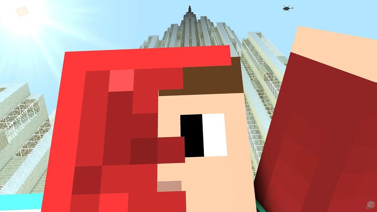 MINECRAFT : BUILDING 100000 BLOCK BUILDING DAY 1
