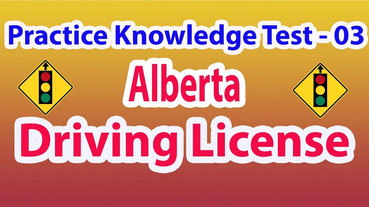 Alberta Driving License Knowledge test for Leaner Class 7 Practice test 03