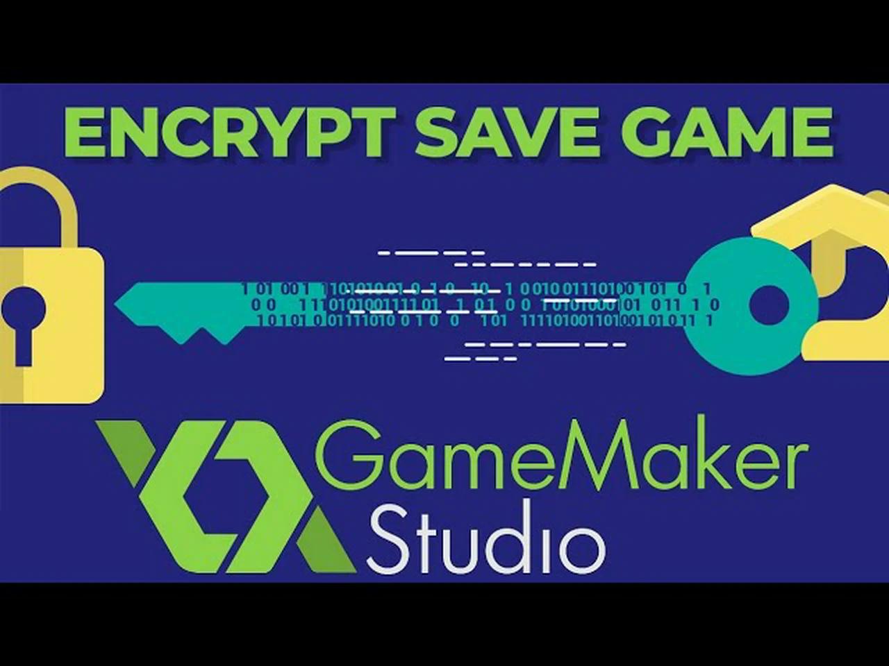 encrypted save game in GameMaker studio