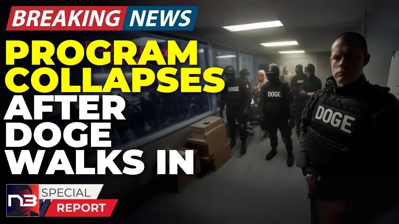 🚨BREAKING: The Program That Immediately Collapsed When DOGE Showed Up ...
