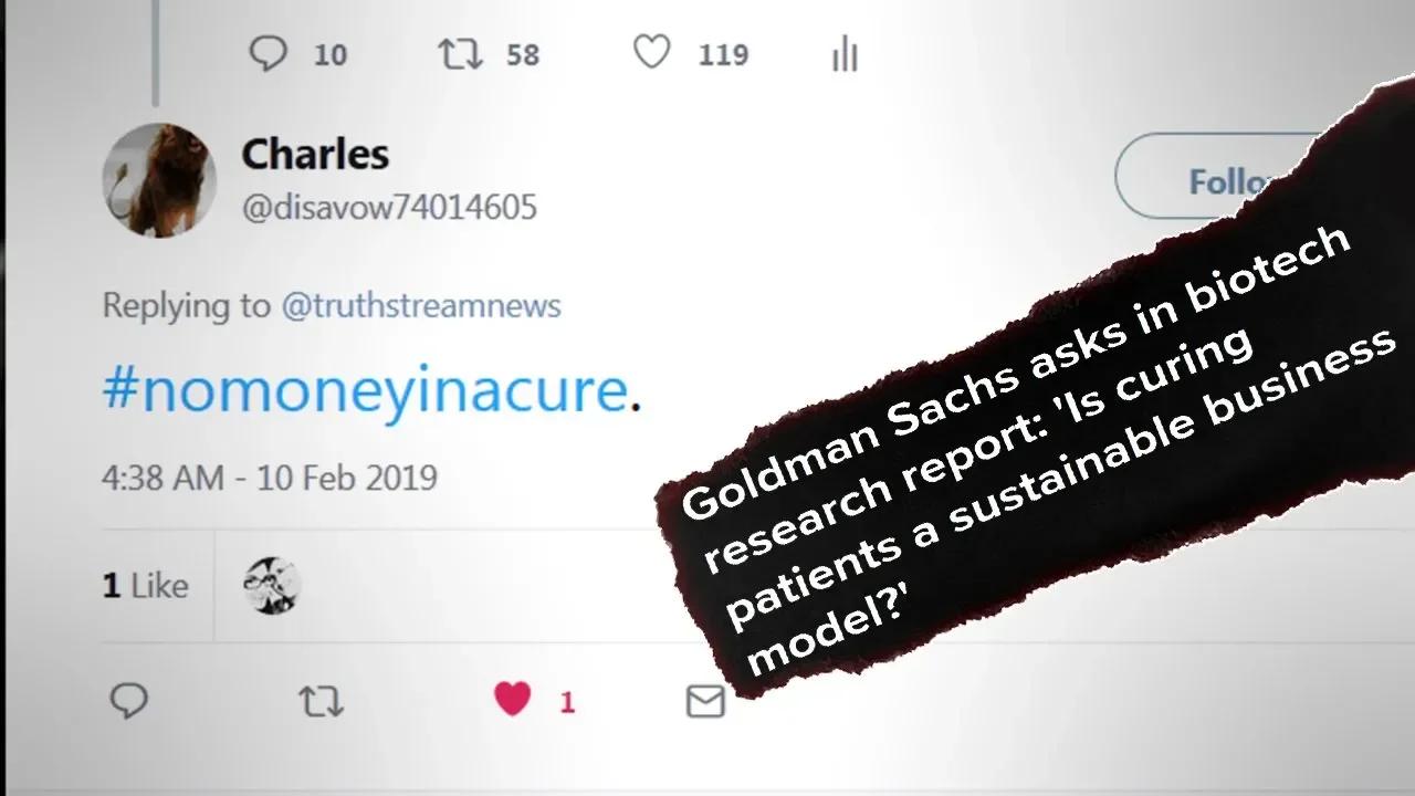 They Actually ADMITTED There's No Money in Curing People