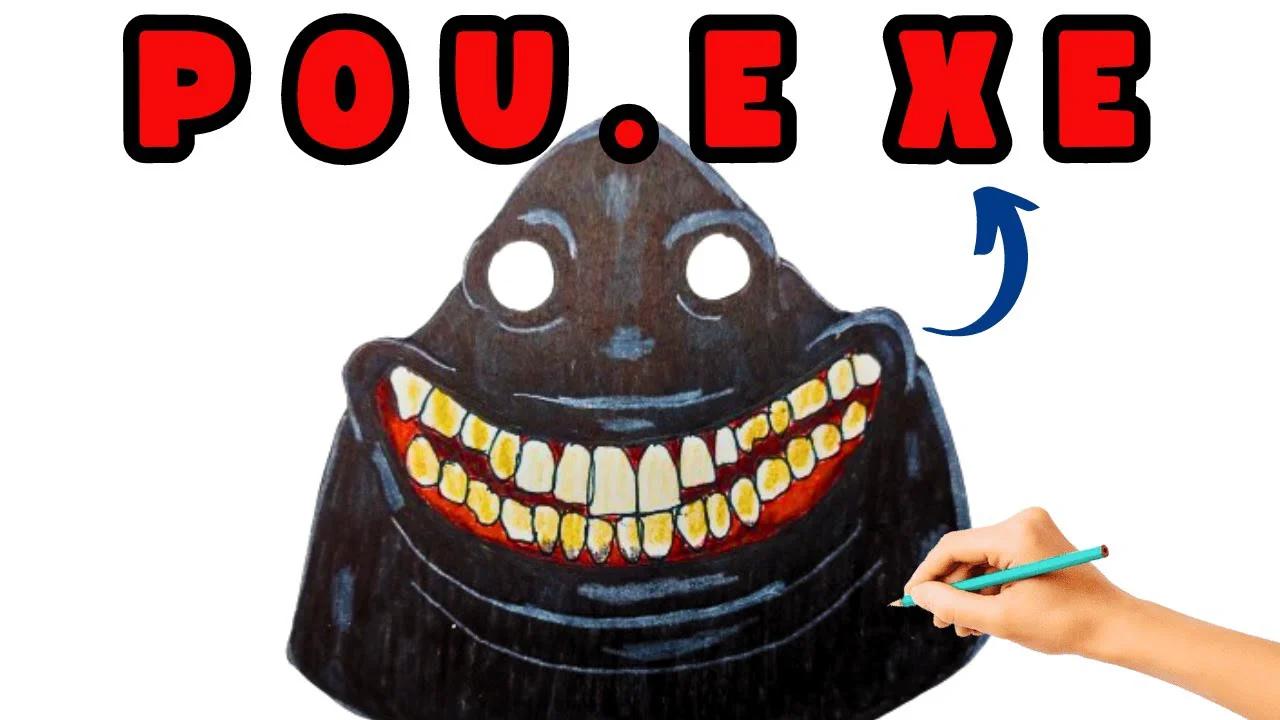 Como DIBUJAR a POU.EXE (Garry's mod) How to DRAW POU.EXE