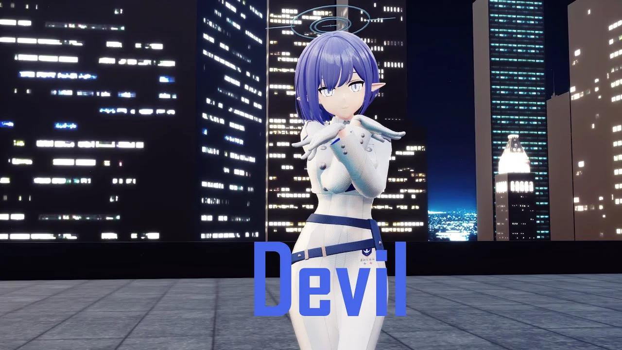 [Blue Archive MMD] Devil - Oki Aoi