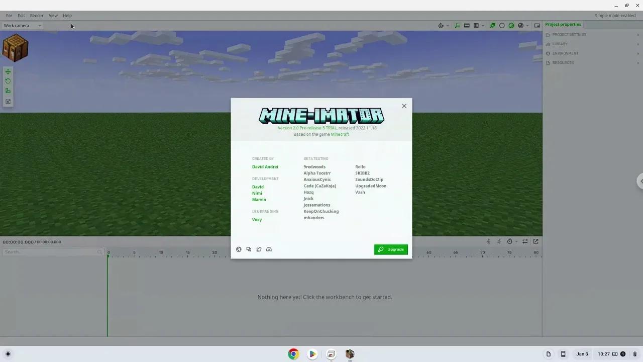 How to install Mine-Imator 2.0 Pre-Release on a Chromebook