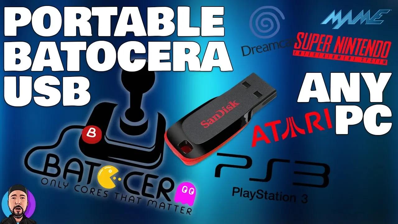 Create an Portable Batocera Retro Gaming System | USB Flash Drive ...