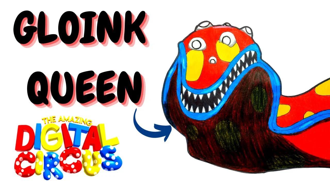 Cómo DIBUJAR a la👸REINA GLOINK de AMAZING DIGITAL CIRCUS / How to DRAW ...