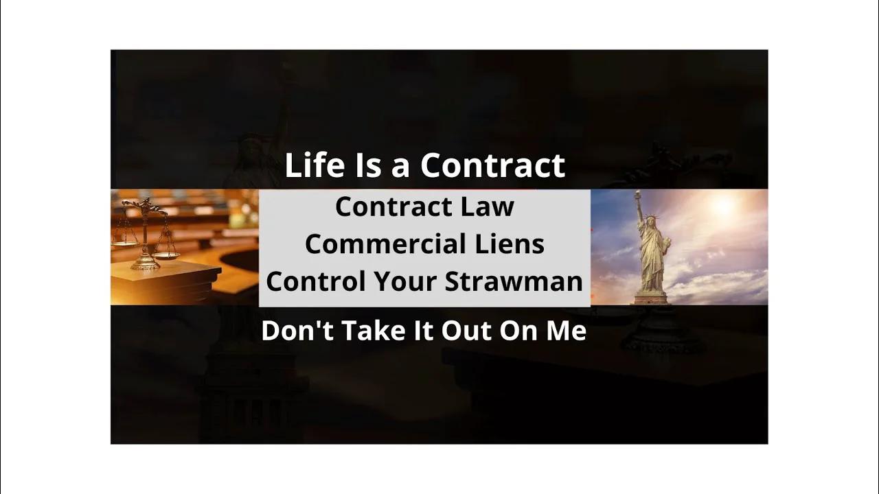Contract Law Commercial Lien Accept For Value Sovereign Man